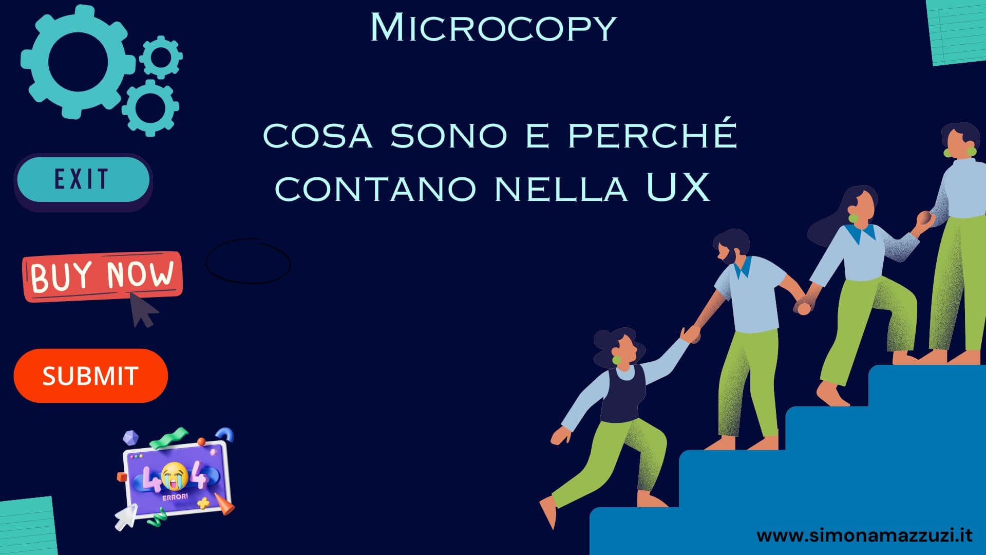 Microcopy: cosa sono e come migliorano la UX